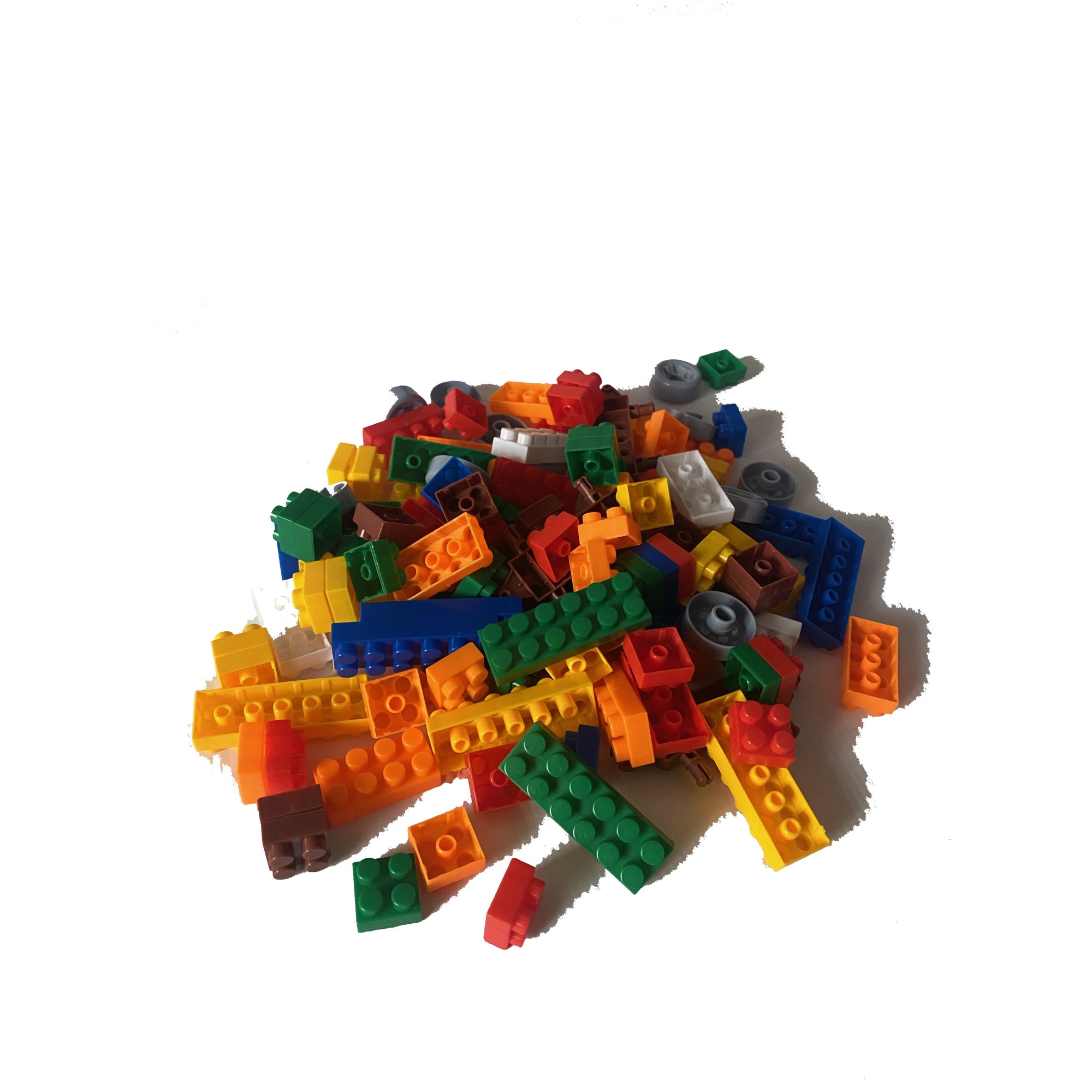 Set constructie Ælements®, stil lego, 138 piese mici, +3ani - eMAG.ro