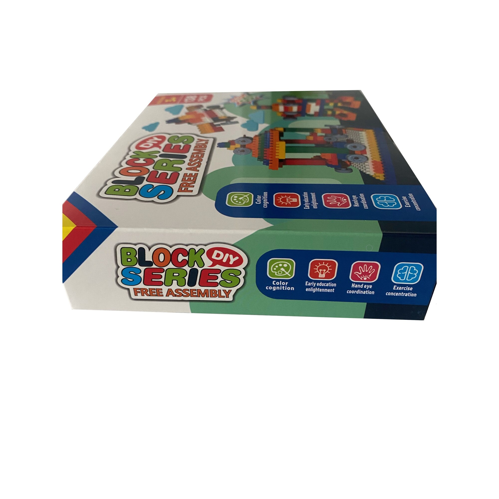 Set constructie Ælements®, stil lego, 138 piese mici, +3ani - eMAG.ro