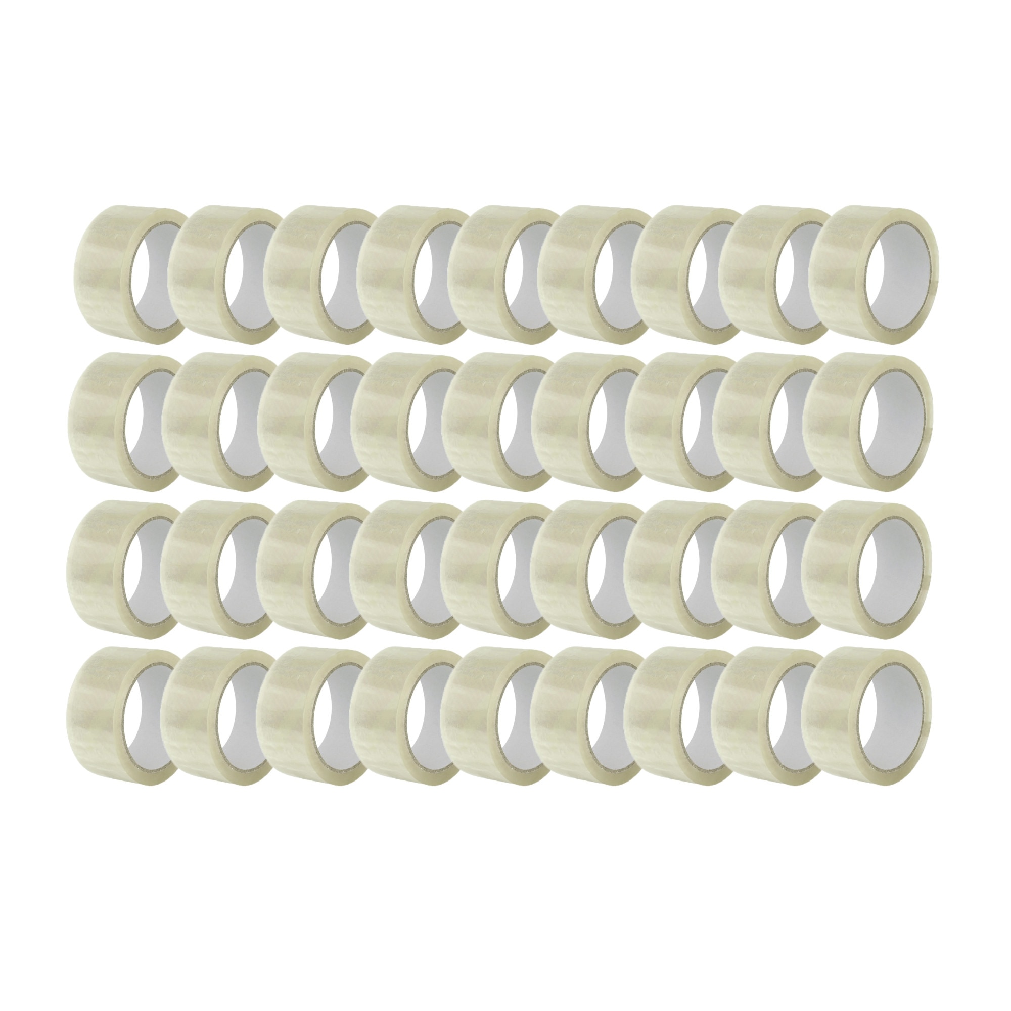 Set 36 x Banda adeziva de tip scotch, acrilica, 48mmx66M, Transparent ...