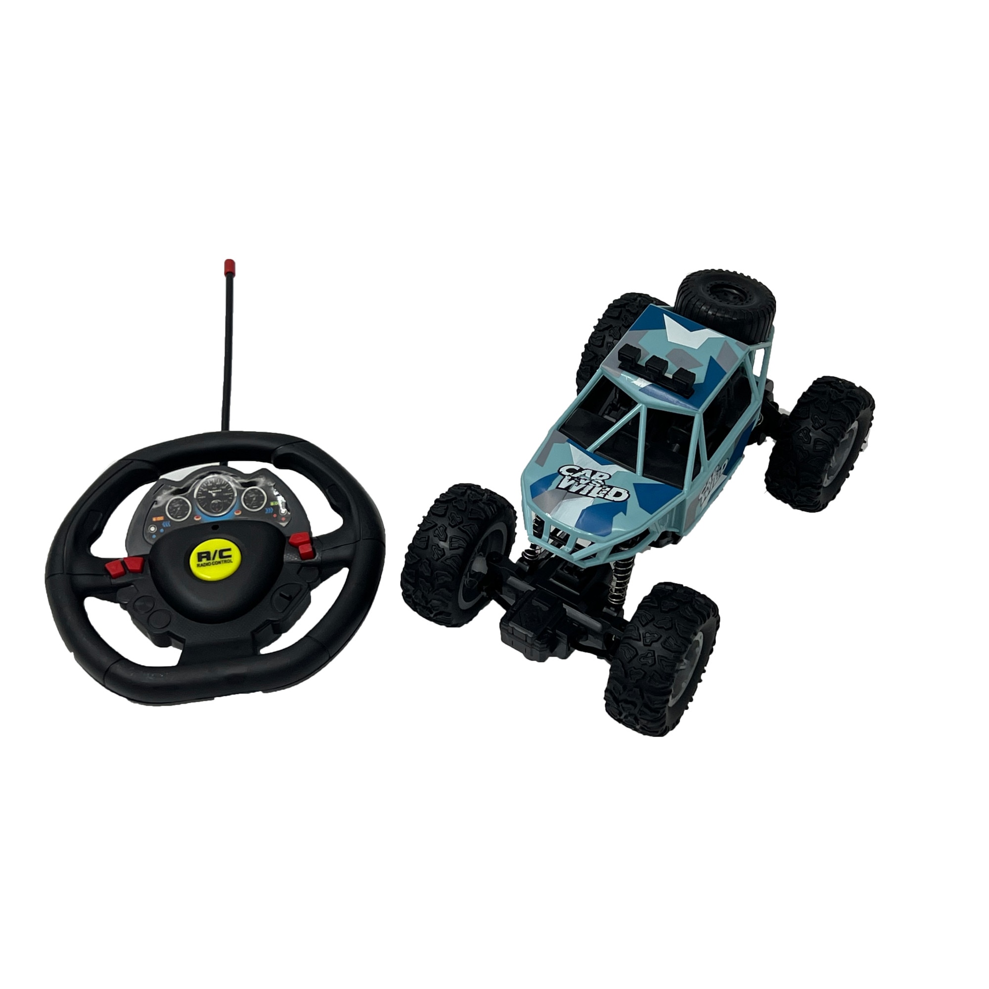 Masina cu telecomanda pe volan, ABS, 6+, verde - eMAG.ro