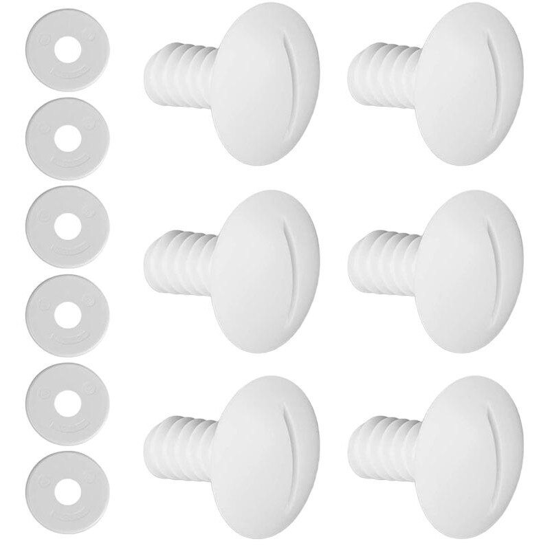 Set 6 suruburi + 6 saibe pentru curatator piscina Polaris 180 / 280 ...