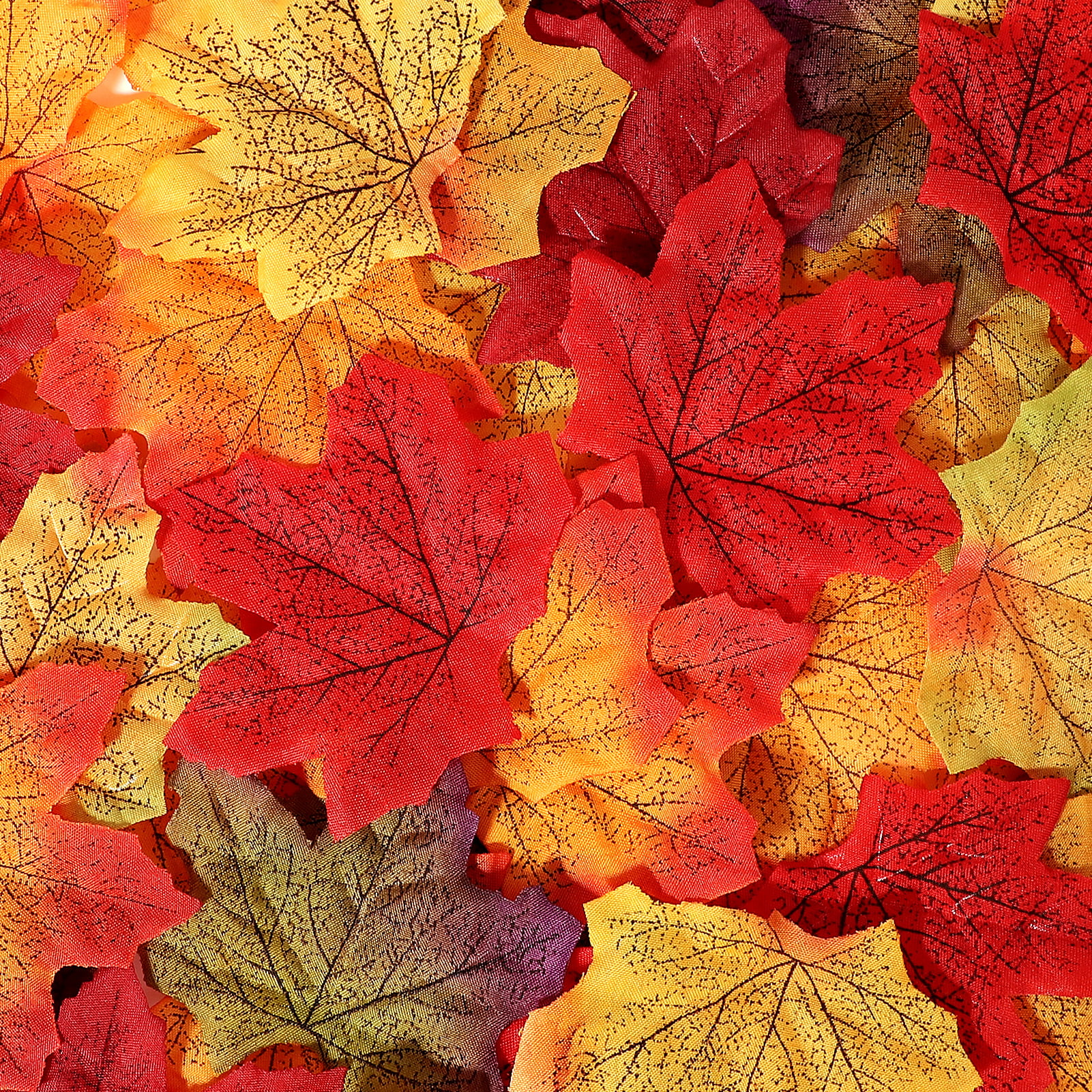 Set 500 frunze artar, LLWL, Poliester, Multicolor - eMAG.ro