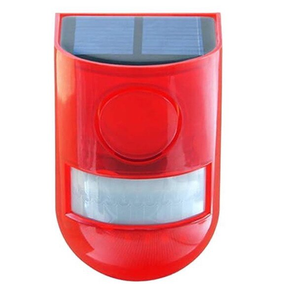 Alarma solara, LLWL, Senzor miscare, LED, Rosu - eMAG.ro