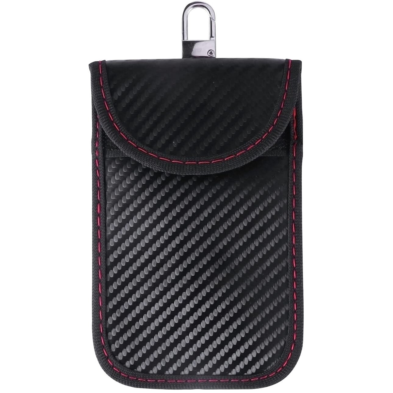 Set 2 huse chei auto, LLWL, Fibra de carbon, Negru - eMAG.ro