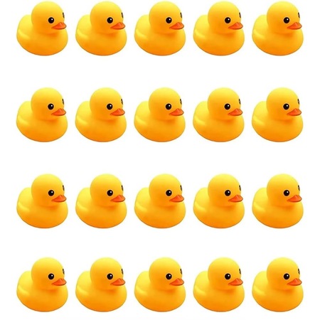 Set 20 ratuste baie, LLWL, Galben - eMAG.ro