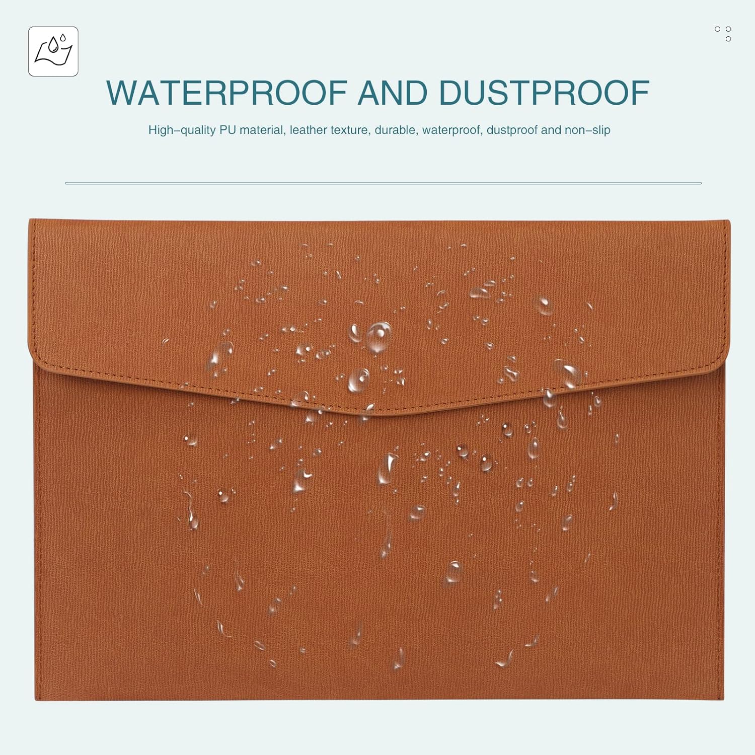 Mapa documente, LLWL, Piele ecologica, A4, Maro - eMAG.ro