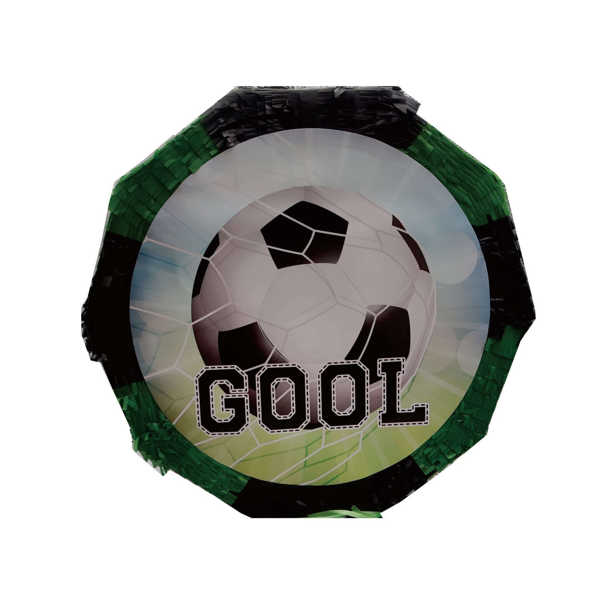 Piniata pentru petreceri, model rotund Football, 44 cm x 42 cm x 9cm ...