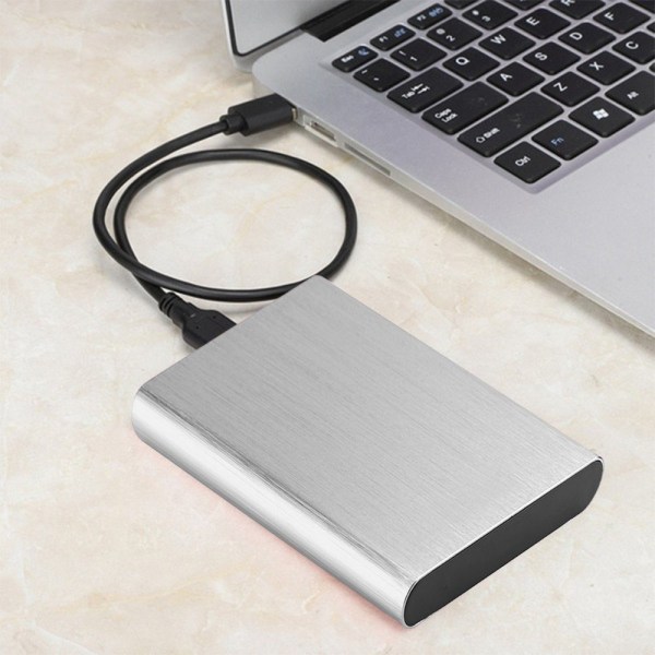 Hard disk extern, LLWL, Metal, Portabil, 1 TB, Argintiu - eMAG.ro