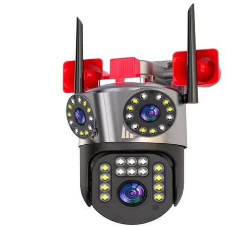 Camera de supraveghere cu 3 lentile, WI-FI, Smart Night Vision ...