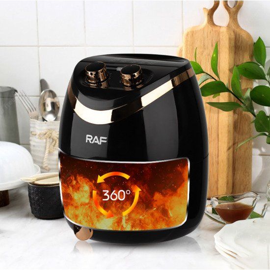 Friteuza electrica profesionala Air Fryer, Smart Pulse, 1500W, 5.8L ...