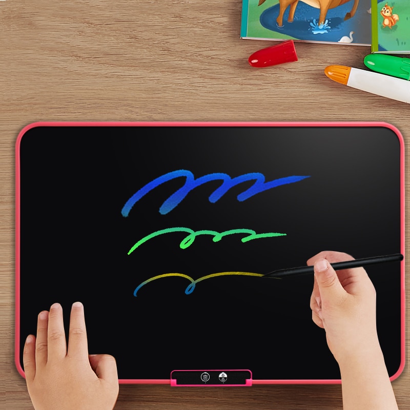 Tableta pentru copii, LCD, 13 Inch, Cu stylus, Rosu - eMAG.ro