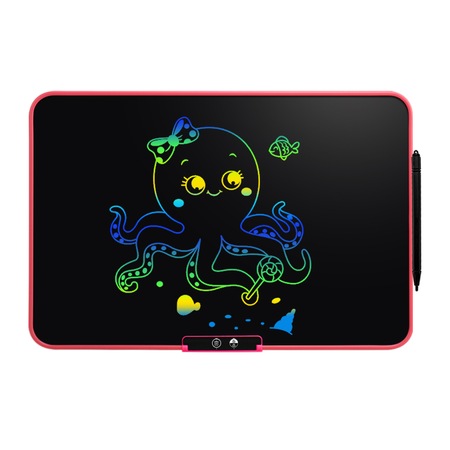 Tableta pentru copii, LCD, 16 Inch, Cu stylus, Rosu - eMAG.ro