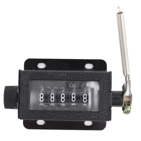 Contor mecanic, LLWL, Negru - eMAG.ro