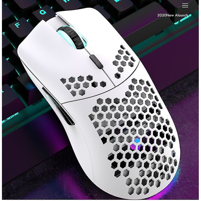 Mouse wireless de gaming JeiibrZui, Alb - eMAG.ro