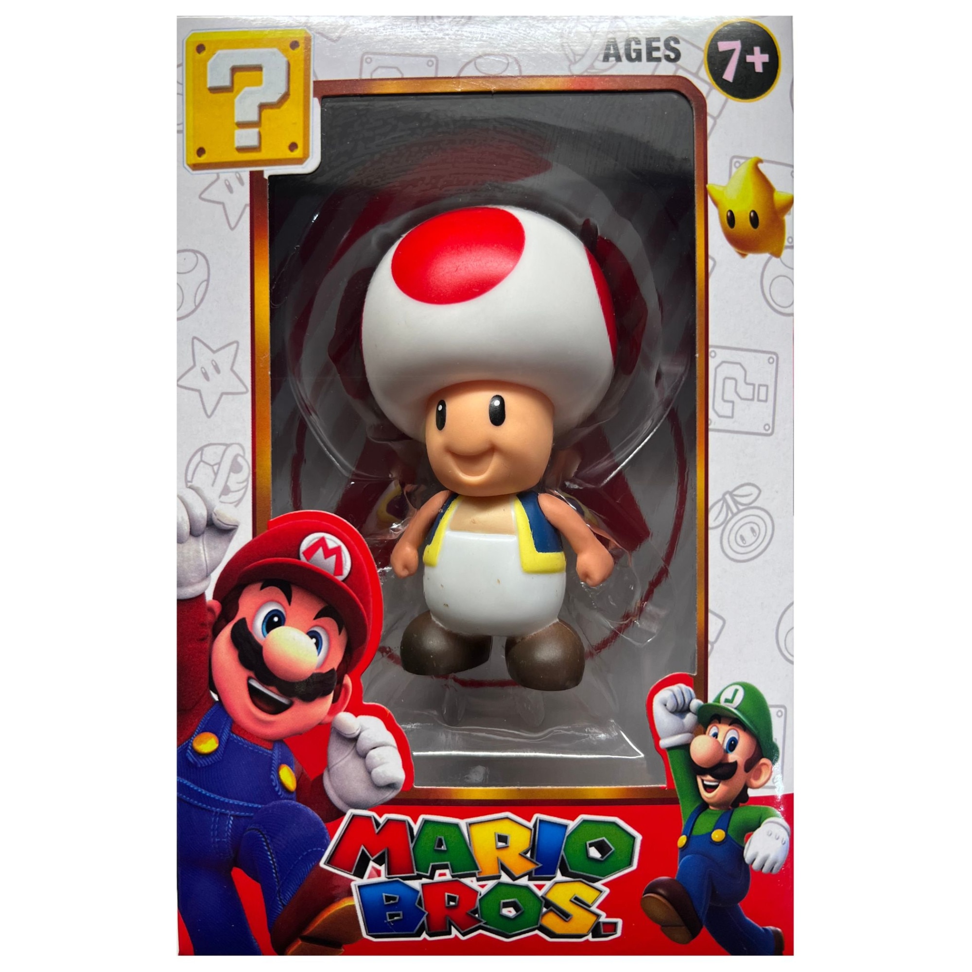 Figurina de colectie Super Mario Bros, 14 cm, Mushy - eMAG.ro