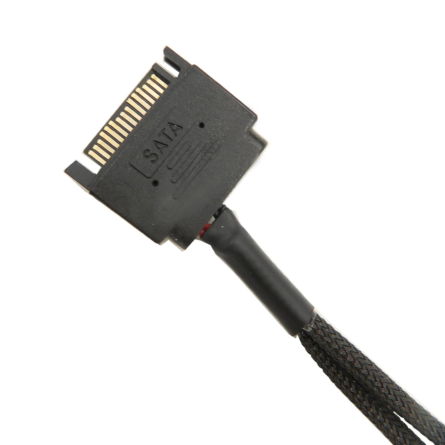 Комплект 2 SATA кабела, Pili-Paradise, 12V, Черен - eMAG.bg