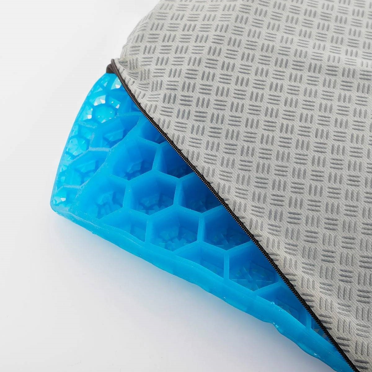 Perna lombara ortopedica, din gel termoplastic, husa detasabila cu ...