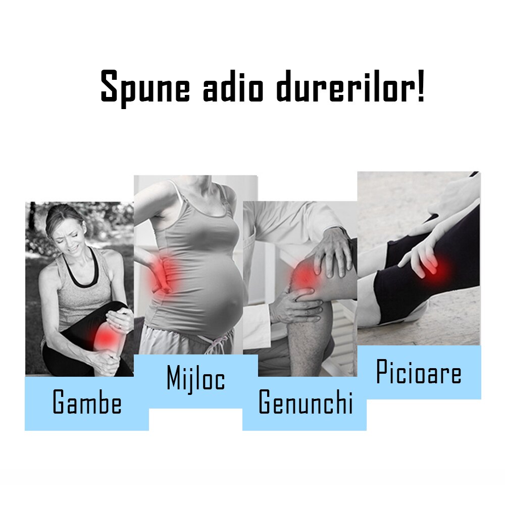 Perna ortopedica pentru genunchi si picioare 4D din spuma cu memorie ...