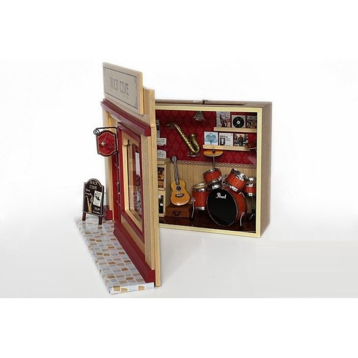 Set constructie, FamousKids®, Macheta Magazinul cu instrumente muzicale ...