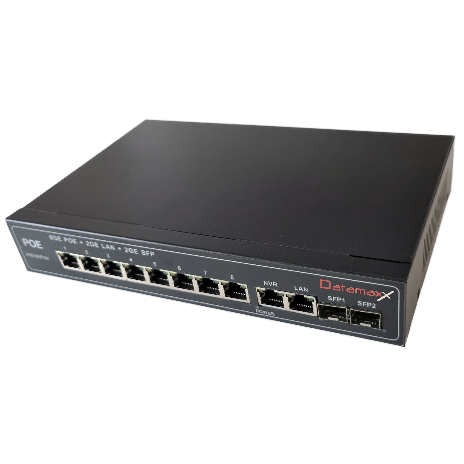 Switch Datamaxx 8 porturi 10/100/1000 PoE+ 2 porturi 10/100/1000 si 2 ...