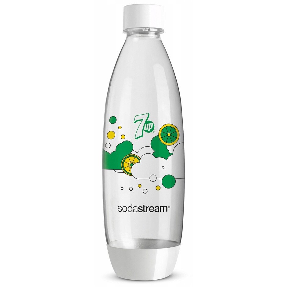 Sticla, Sodastream, Plastic, Transparent/Verde, 1l - eMAG.ro
