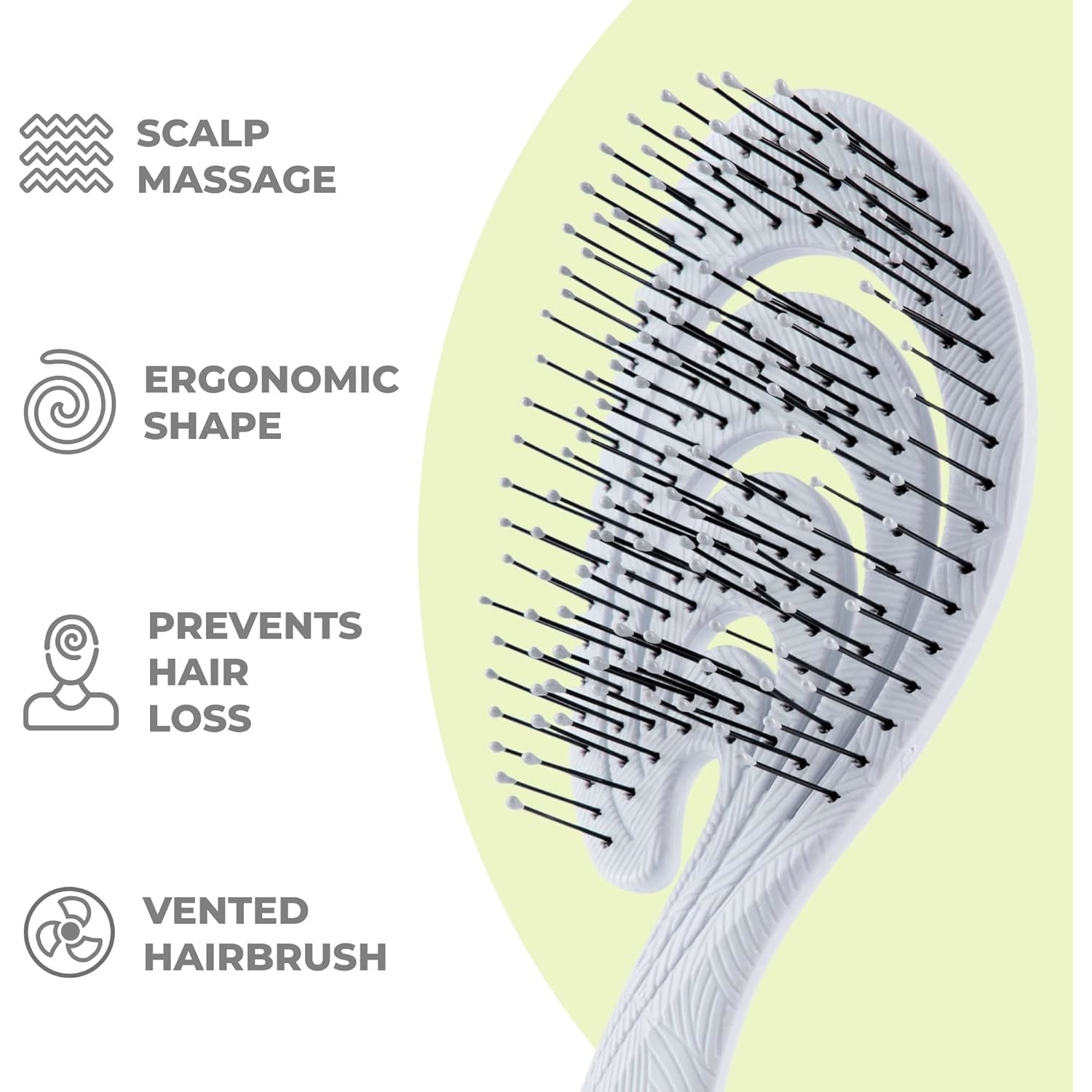 Perie de par organica, Ninabella, descurcare par, cu perii pentru ...