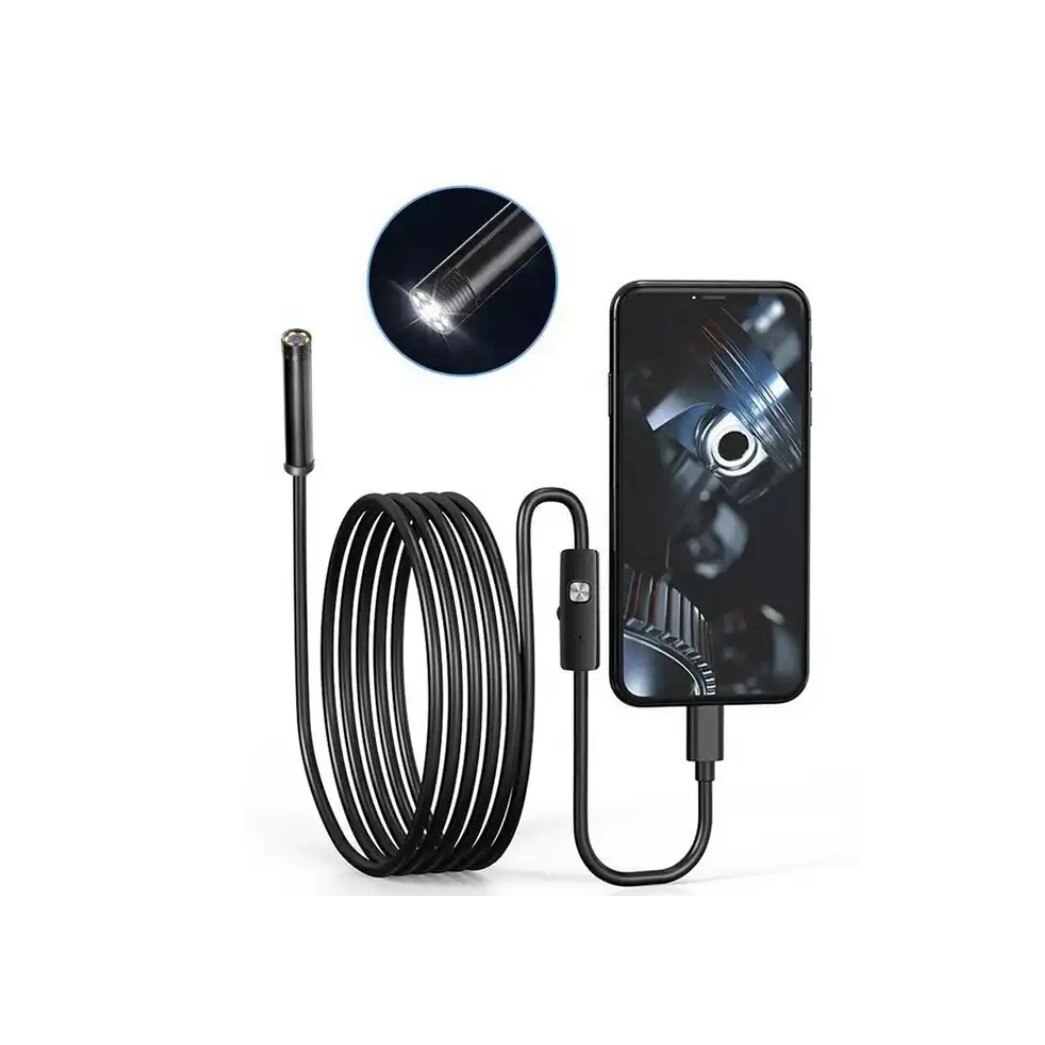 Camera de inspectie OMC impermeabila, rezistenta la apa Ip67, lungime ...