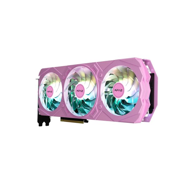 Placa video KFA2 GeForce RTX 4070 EX Gamer Pink 1-Click OC 12GB GDDR6X ...