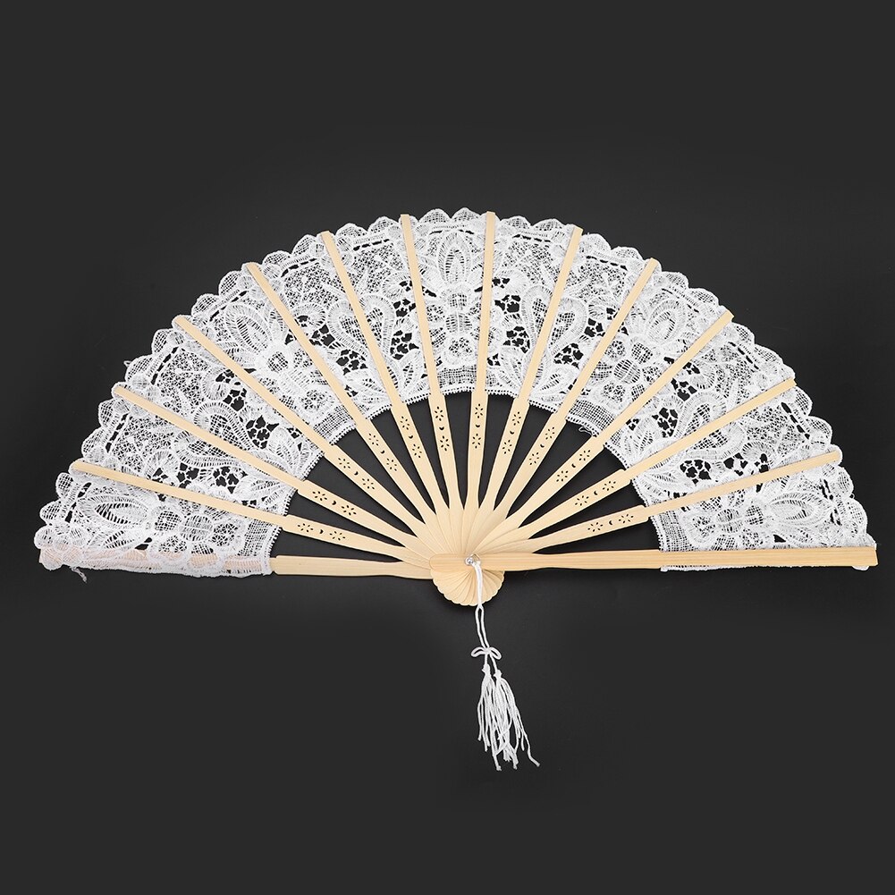 Evantai, Bambus, Alb/Maro - eMAG.ro