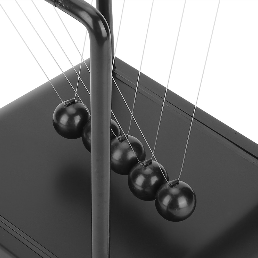 Pendulul lui Newton, Plastic/Otel, Negru - eMAG.ro