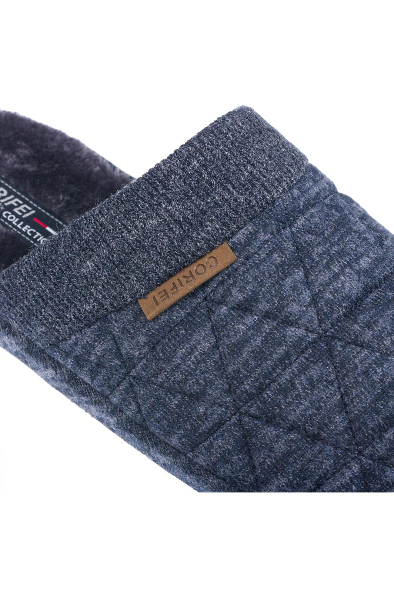 Papuci de Casa Barbati, Bleumarin, 43-44 EU - eMAG.ro