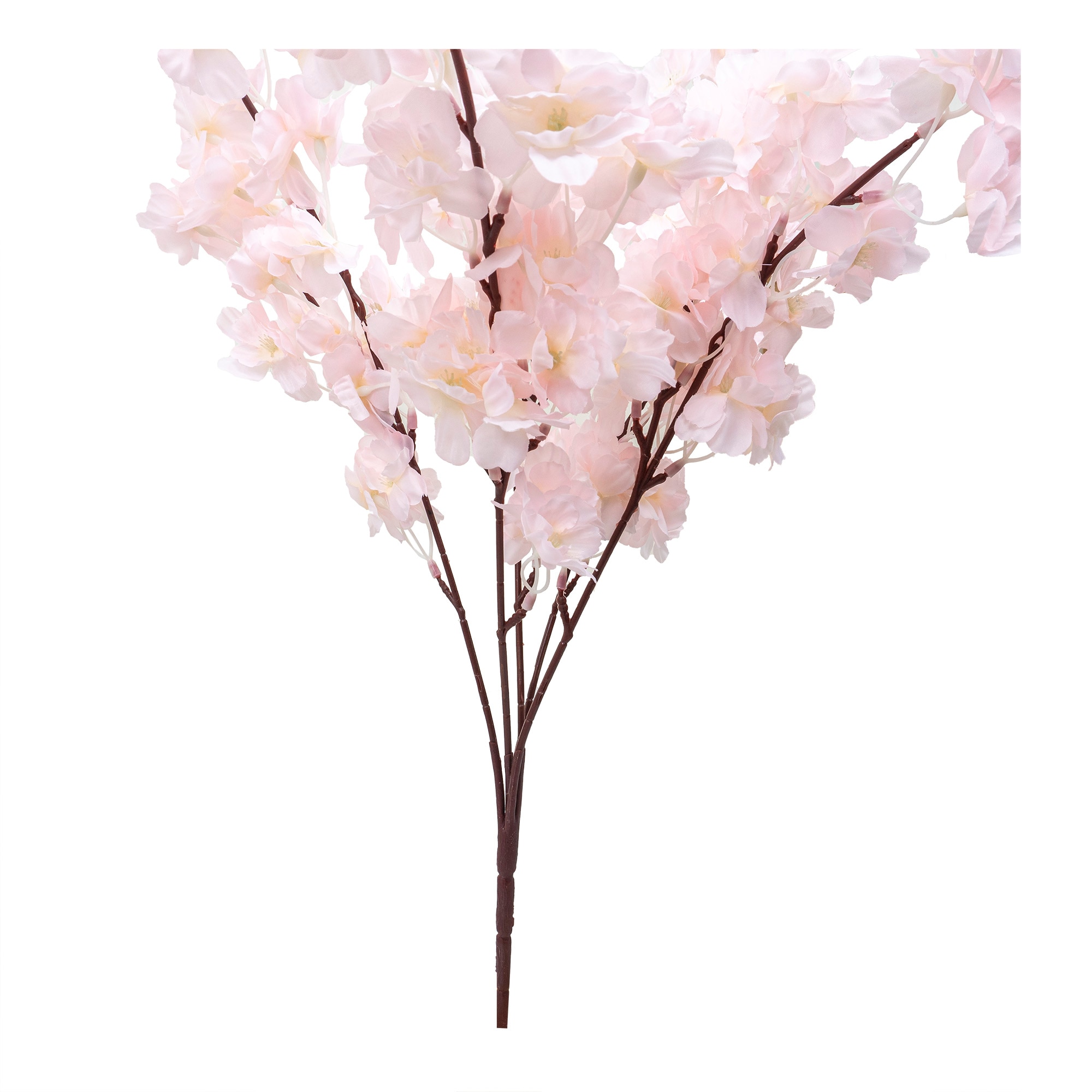Buchet flori de cires, culoare roz, 50x20 cm, B.S.P. / SL670_R - eMAG.ro