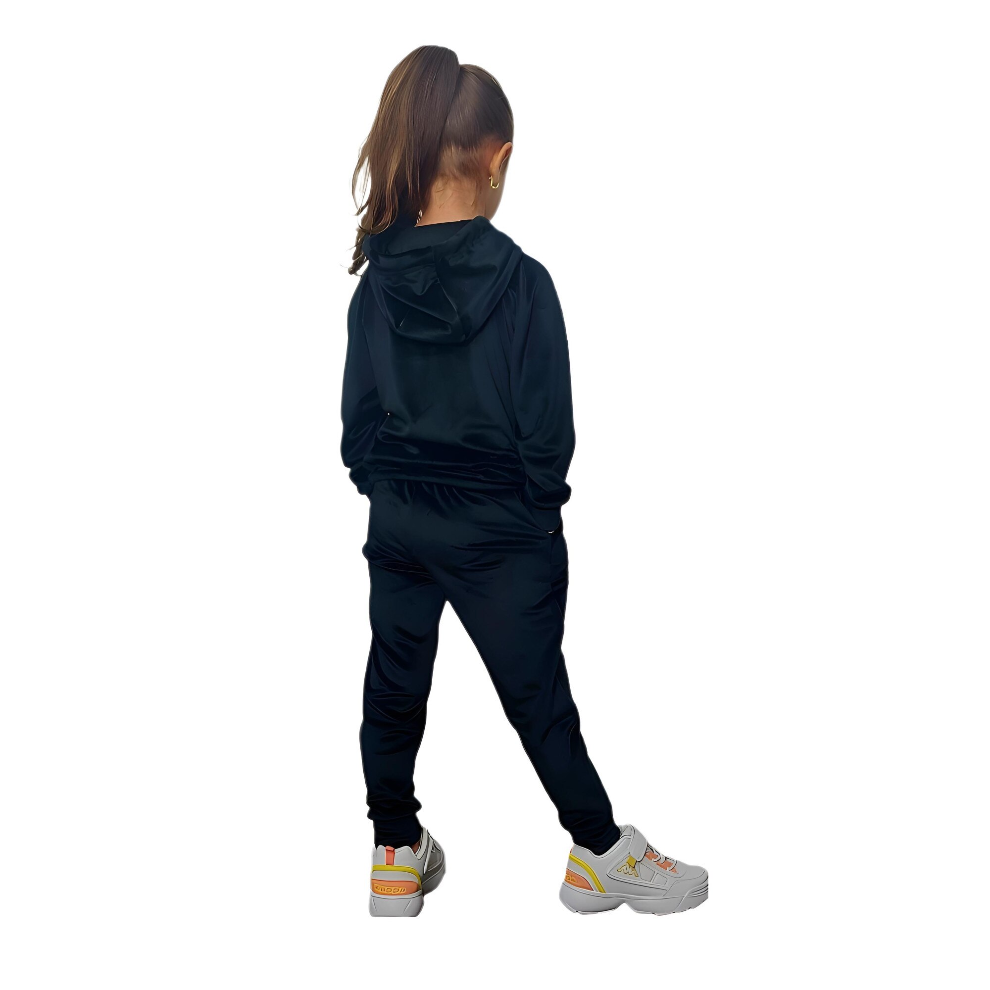 Trening Copii, Catifea, Unisex, Negru, 6 Ani - eMAG.ro