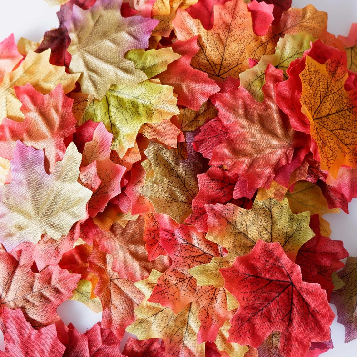 Set 350 frunze artificiale de toamna, Artmaker, Multicolor - eMAG.ro