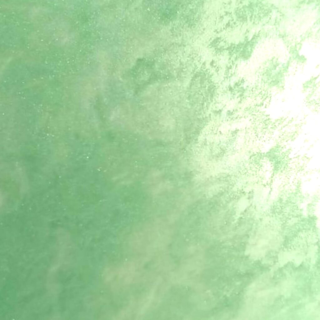 Vopsea decorativa Eva Madreperla, Verde Deschis, cu Fulgi de Sticla, 1 ...