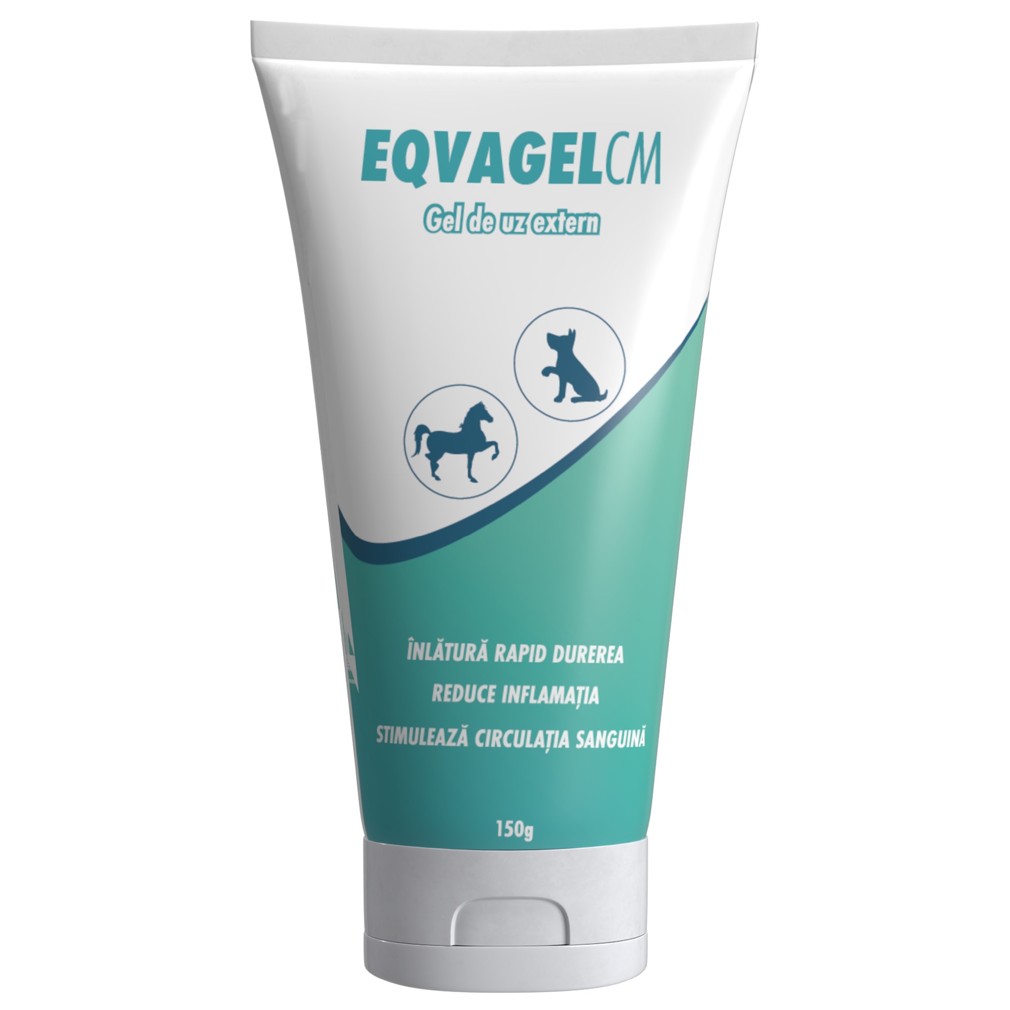 Gel revulsiv pentru cai Eqvagel CM 150 g - eMAG.ro