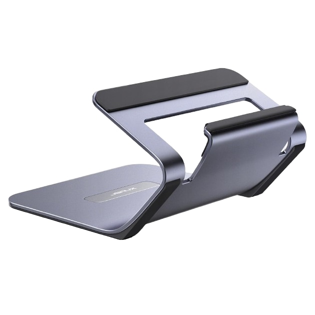 Suport laptop/tableta, Jsaux, Aluminiu, Argintiu - eMAG.ro