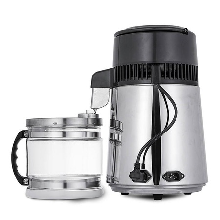 Distilator de apa, 4L, 220V, 750W, otel inoxidabil, argintiu - eMAG.ro