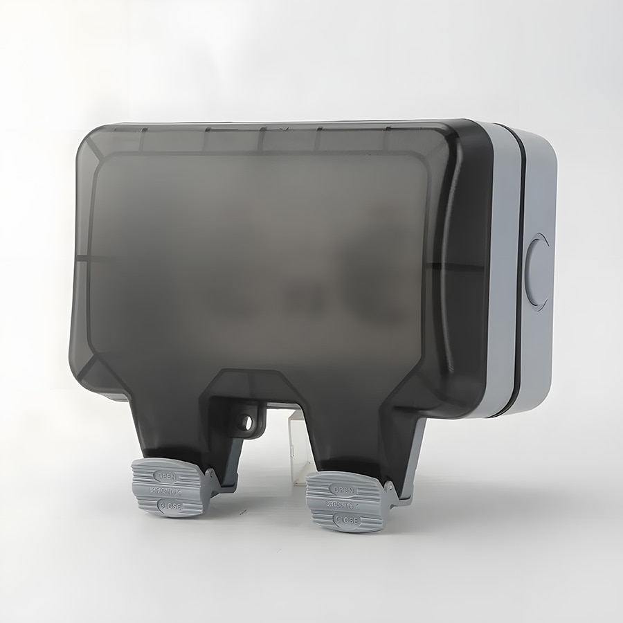 Priza dubla exterior, Model Standard European, 250V/16A, IP66 ...