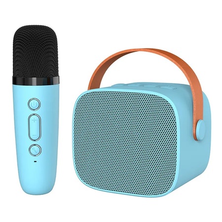 Boxa portabila cu microfon, Karaoke, Wireless, Model P2, Bluetooth V5.0 ...