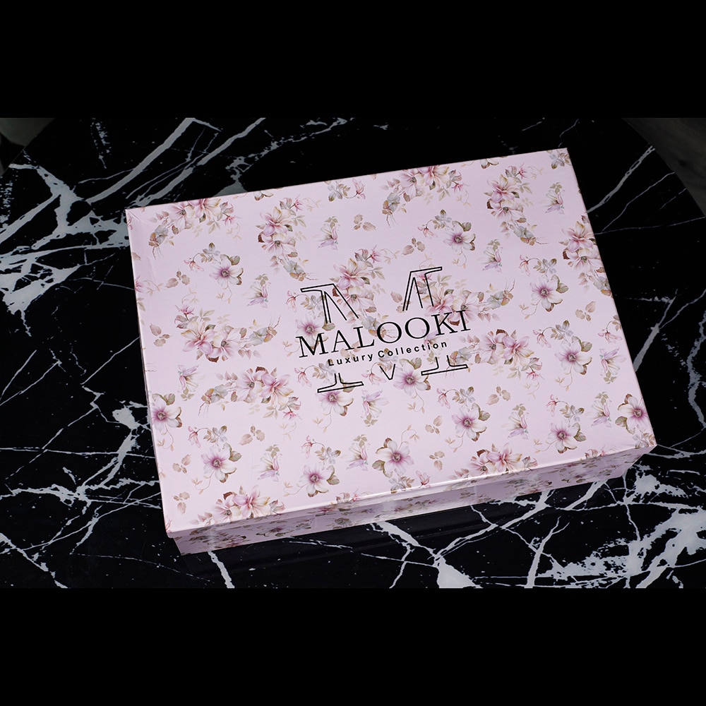 Set de 6 cesti cu 6 farfurioare si zaharnita Malooki, Luxury Collection ...