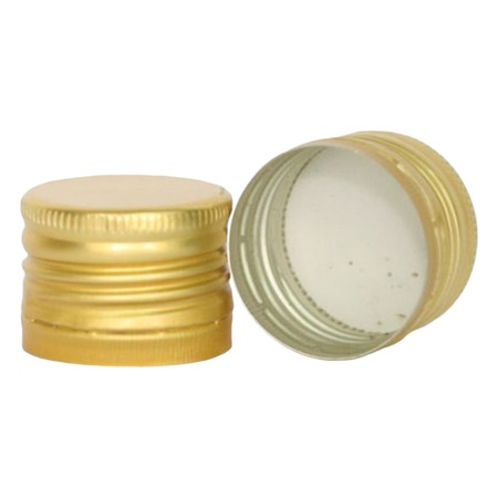 Capac aluminiu prefiletat D31.5*24 mm Auriu, set 100 buc - eMAG.ro