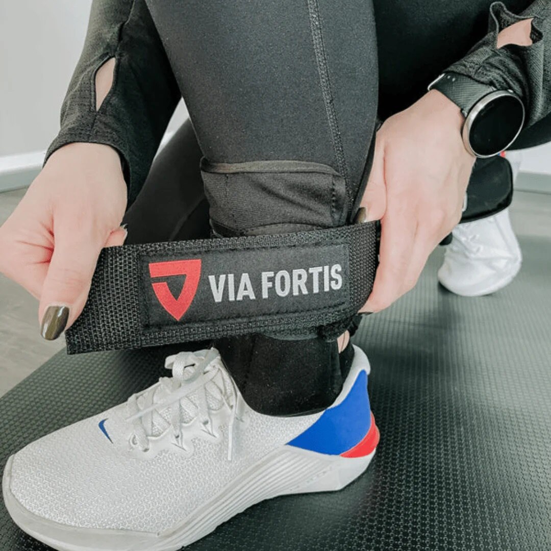 Комплект от 2 броя тежести VIA FORTIS, за глезен и китка, 1,6 кг ...