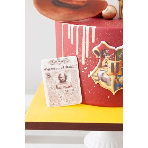 Set 7 decoratiuni tort Harry Potter, Multicolor - eMAG.ro