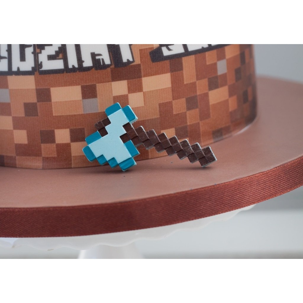 Set 6 decoratiuni pentru tort, MINECRAFT II - eMAG.ro