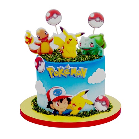 Decoratiune tort, Pokemon - eMAG.ro