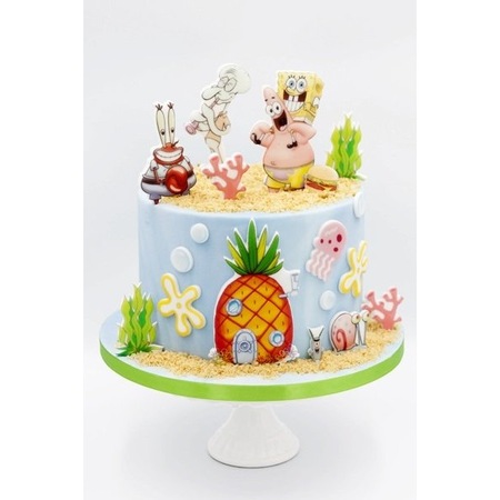 Set 18 decoratiuni pentru tort, Multicolor - eMAG.ro