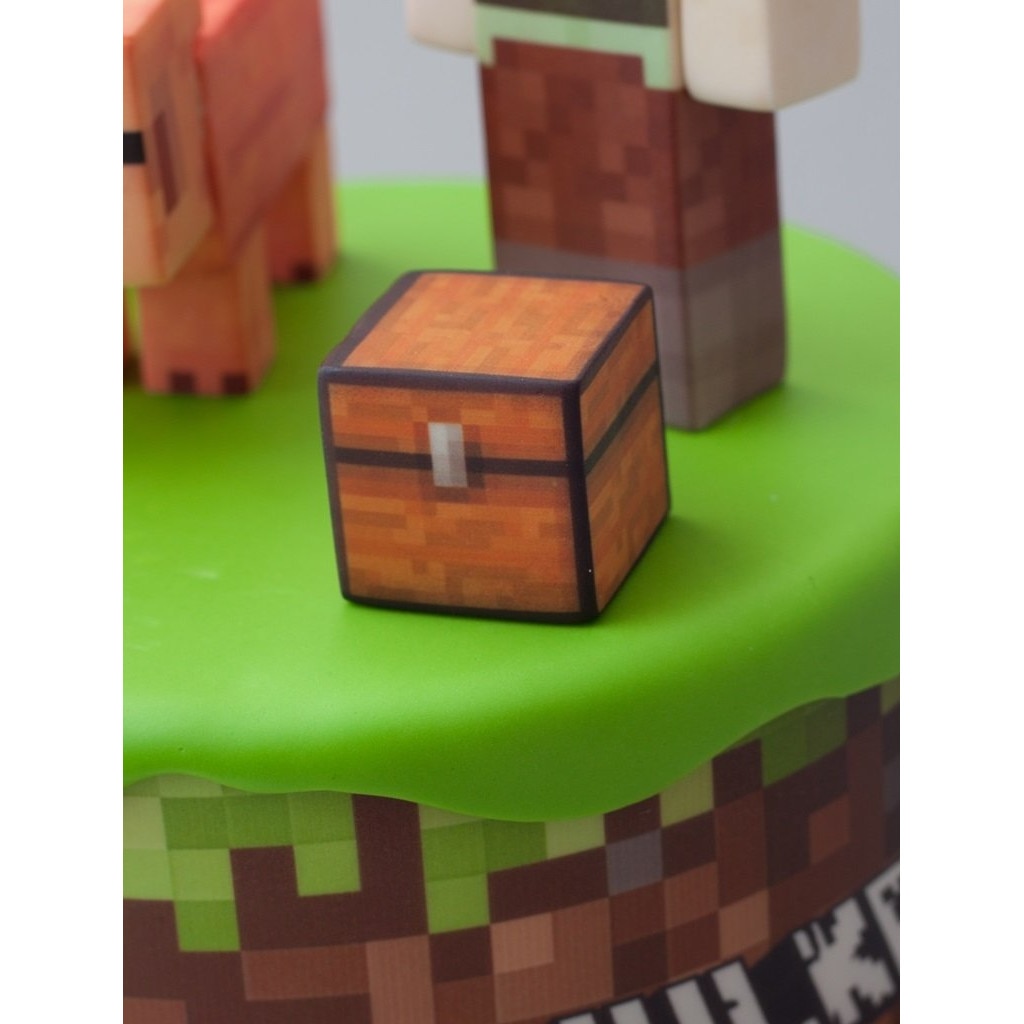 Set 6 decoratiuni pentru tort, MINECRAFT II - eMAG.ro
