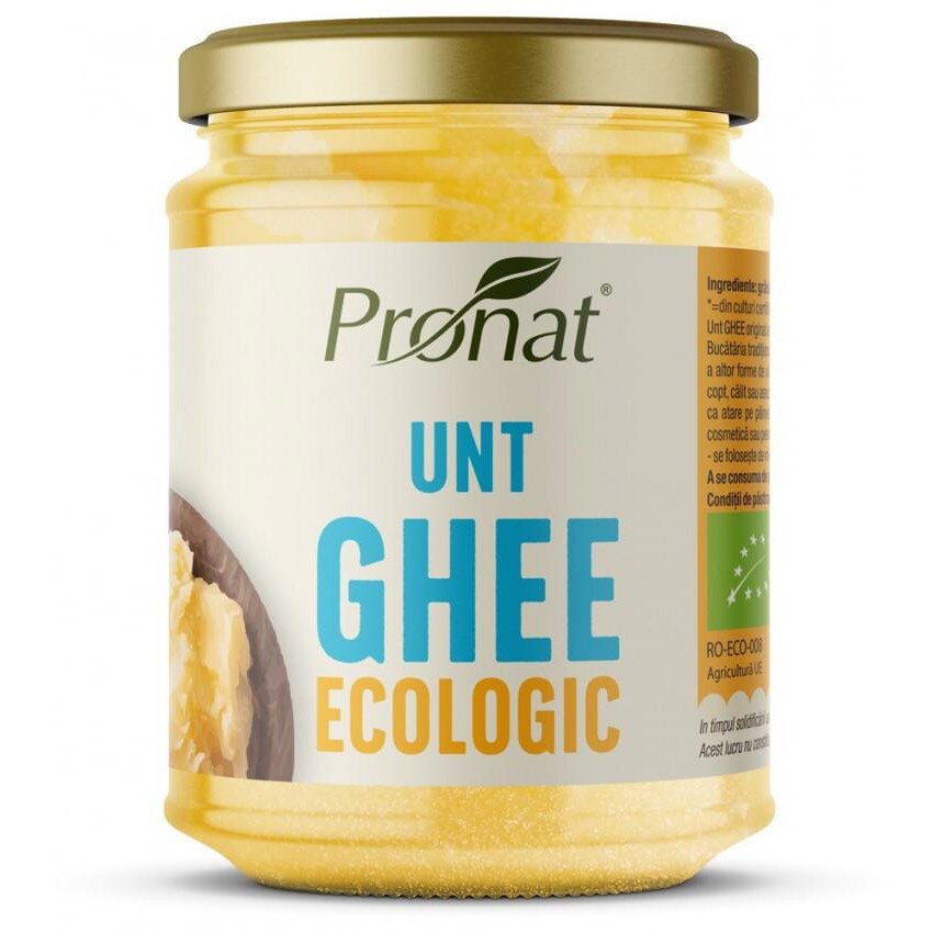 Crema Tartinabila Ghee Bio 500 mililitri Pronat - eMAG.ro