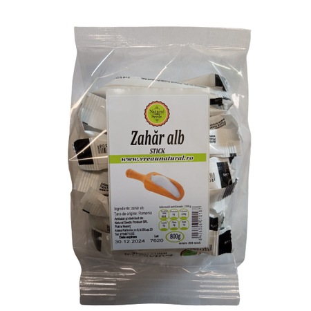 Zahar alb set 200 stick, Natural Seeds Product, 800g - eMAG.ro